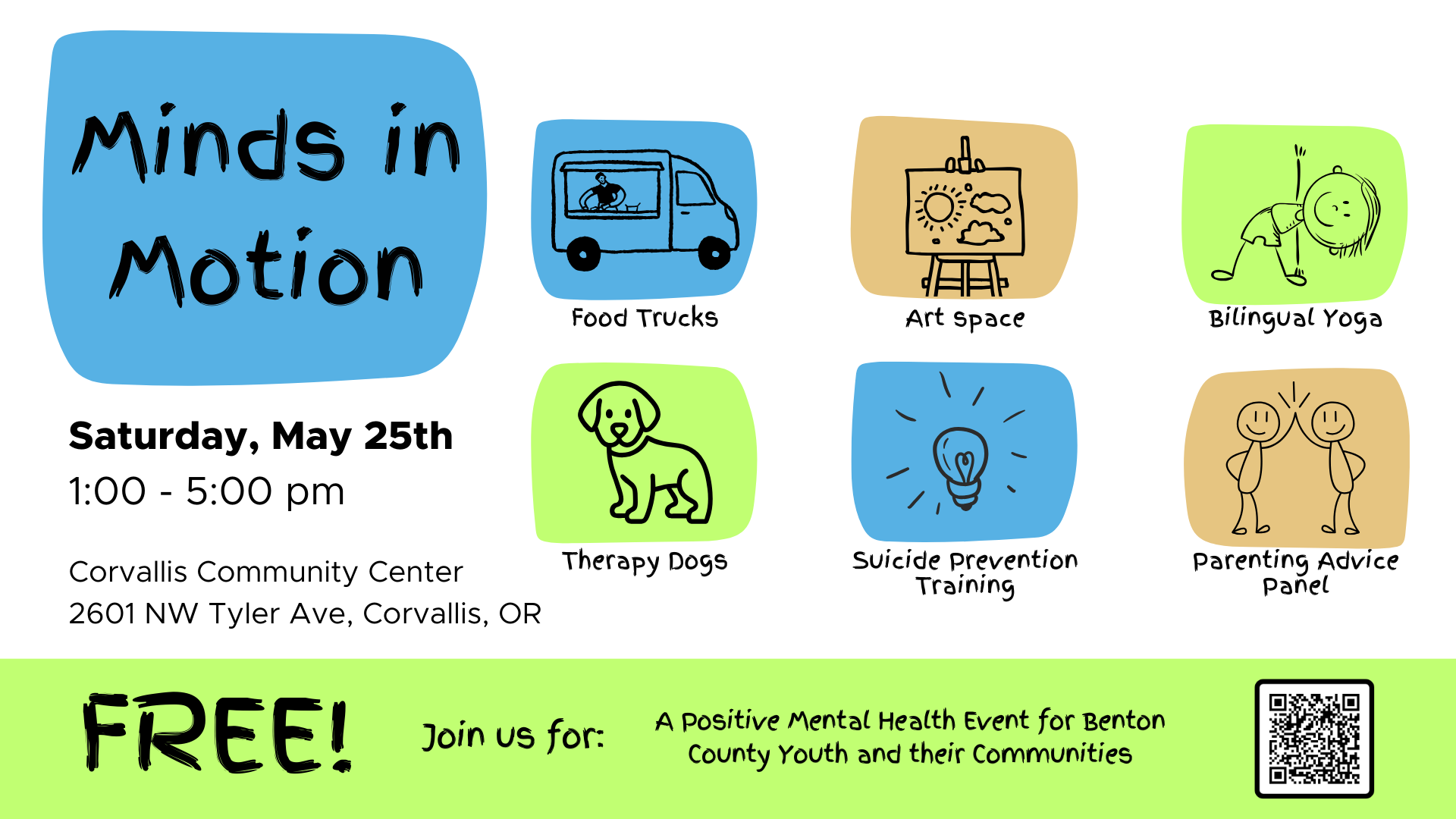Minds in Motion: A Positive Mental Health Event for Benton County Youth ...