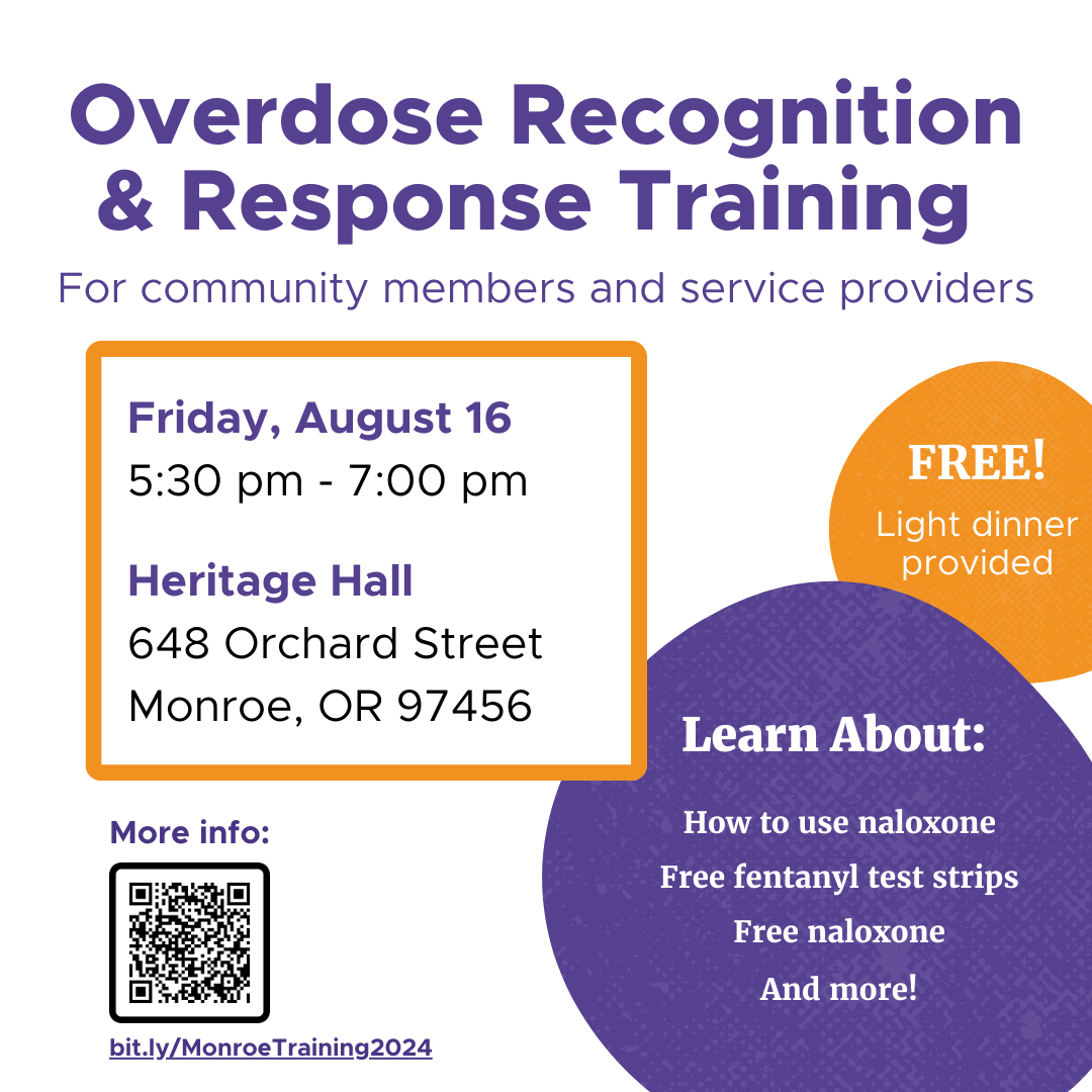 Monroe Overdose Recognition and Response Training 2024 - Benton County ...
